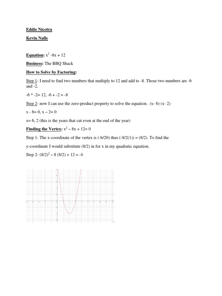 Math Project | PDF