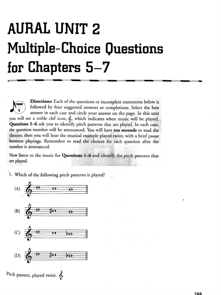 AP Aural Unit 2 PDF | PDF