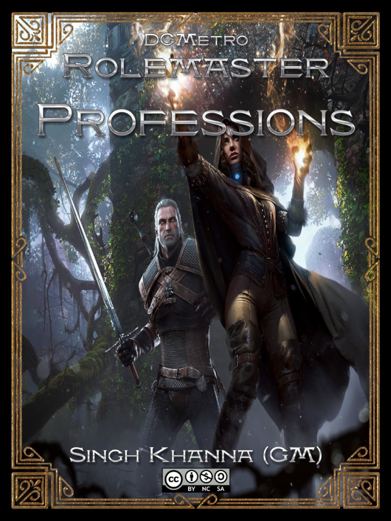 Rolemaster Professions Overview v6 PDF | PDF | Magician (Fantasy ...