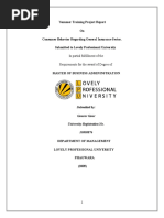 Sample Copy of Project For Reference | PDF | Deductible | Insurance