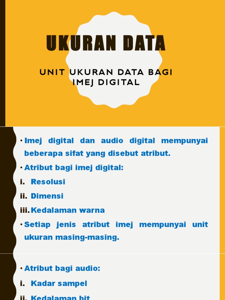 Ukuran Data | PDF
