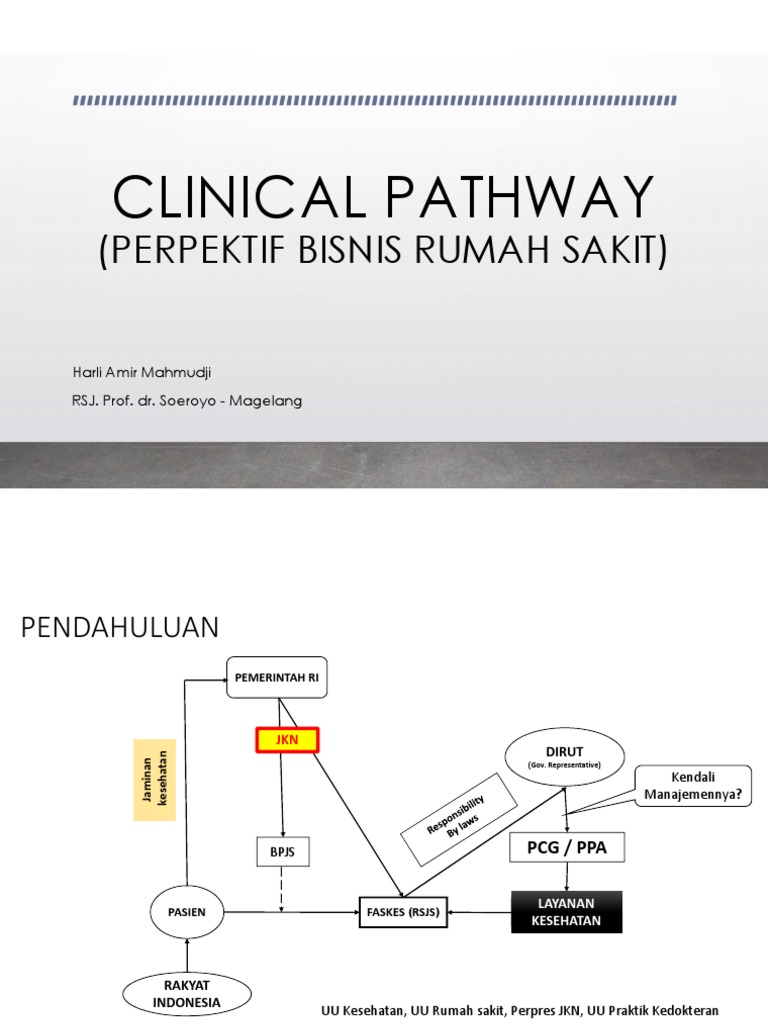 Microsoft Powerpoint - Clinical Pathway | PDF | Pengembangan Diri