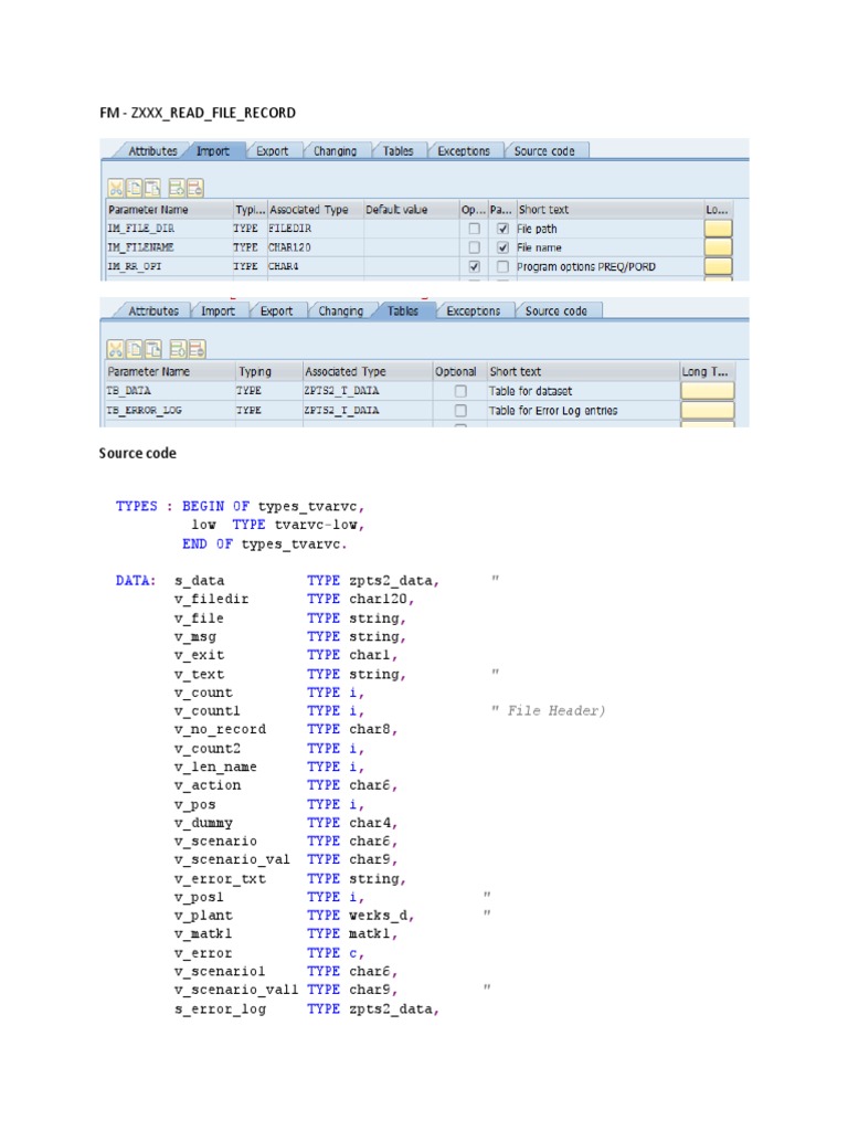 Function Modules | PDF