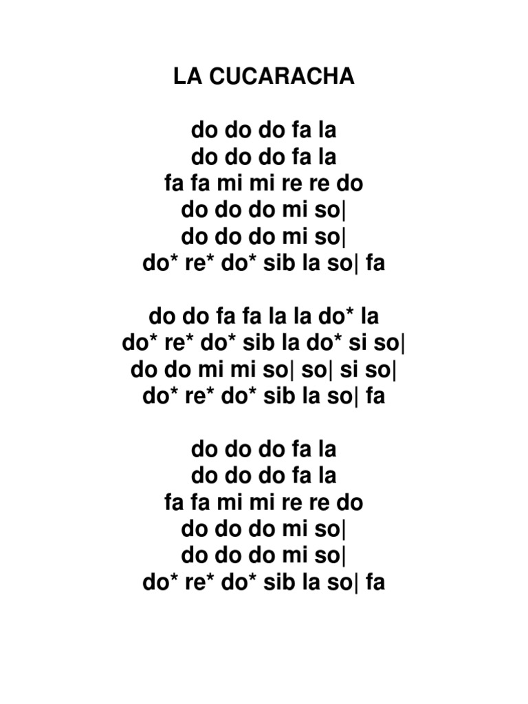 La Cucaracha | PDF | Ciencias sociales