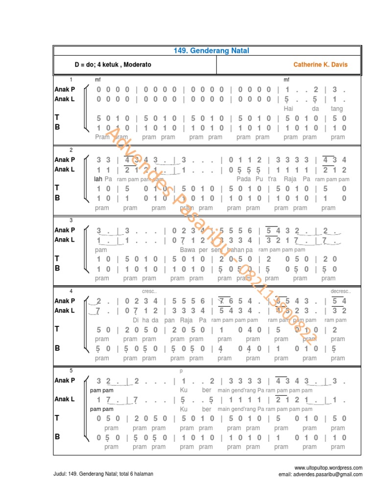 Genderang Natal | PDF