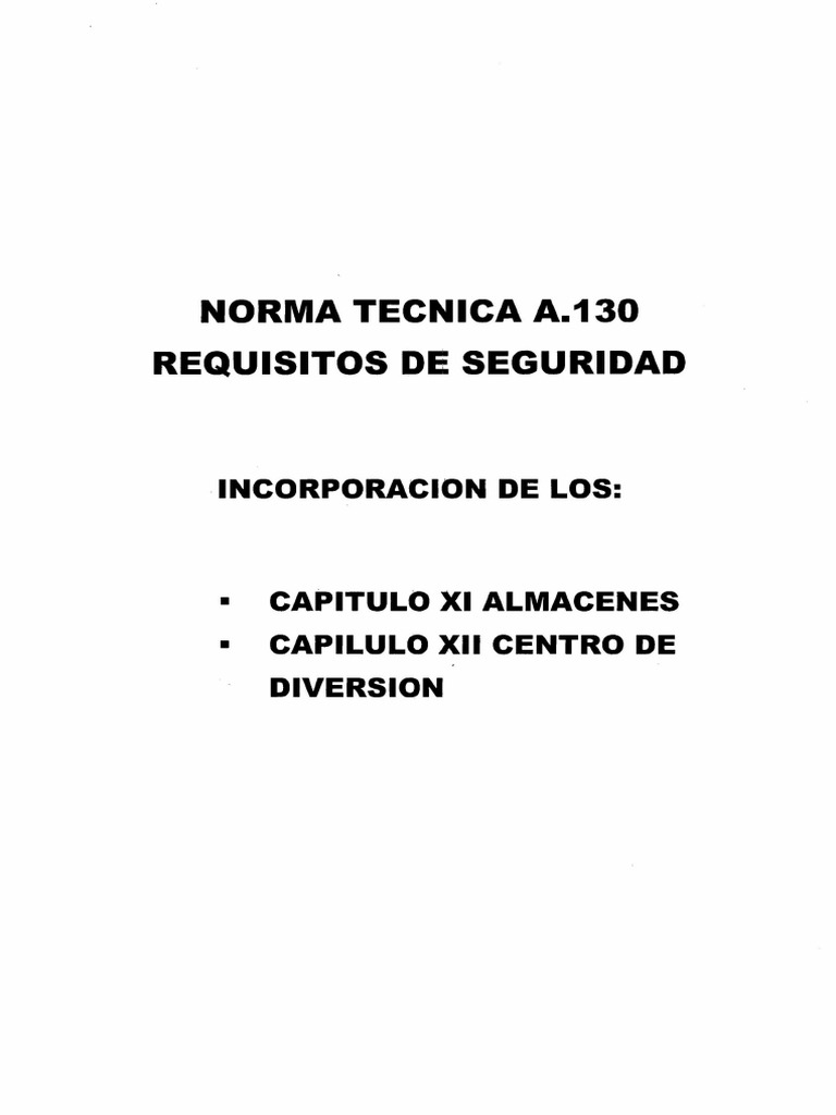 Norma A-130 Rne | PDF