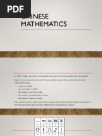 Overview of Chinese Mathematics History | PDF | Mathematics | Division ...