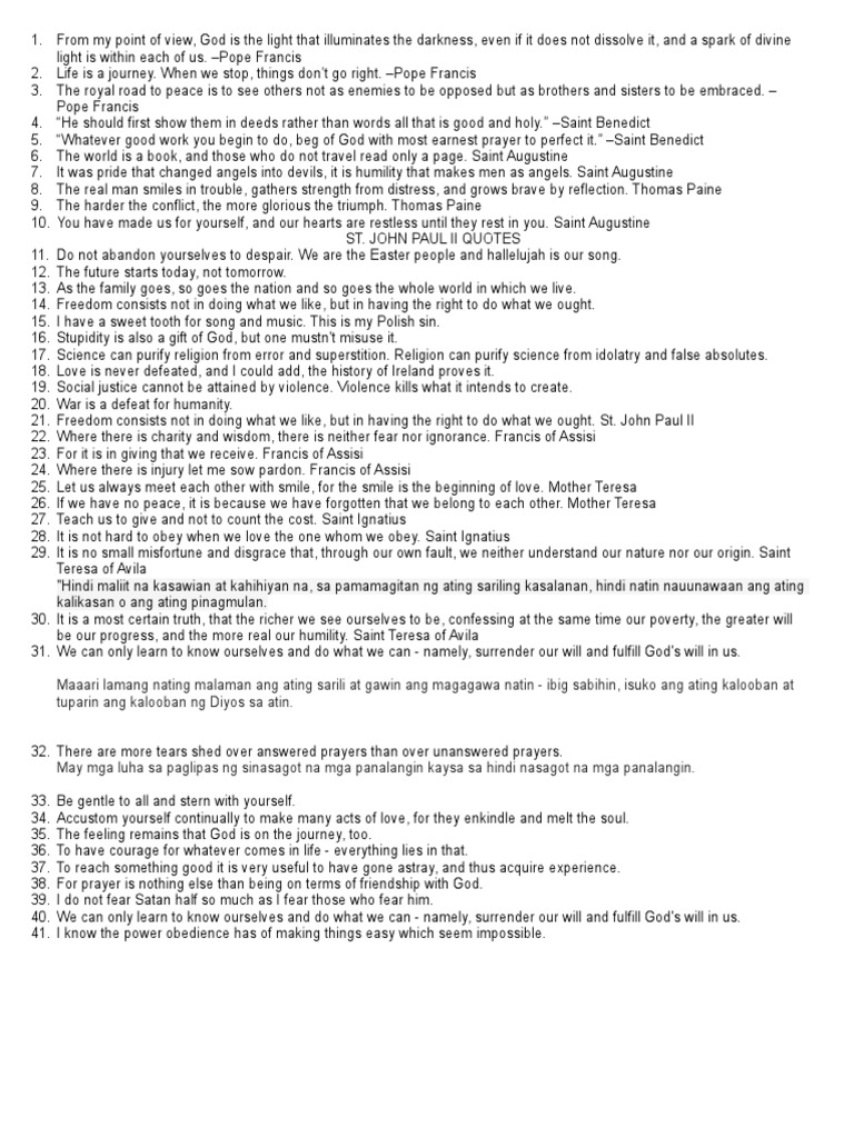 Theocentric Quotes | Download Free PDF | Forgiveness | Pope Francis