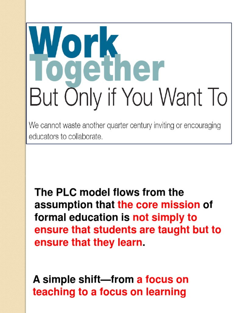 Teacher Sharing Sessions in PLCs | PDF | Teachers | Neuropsychology