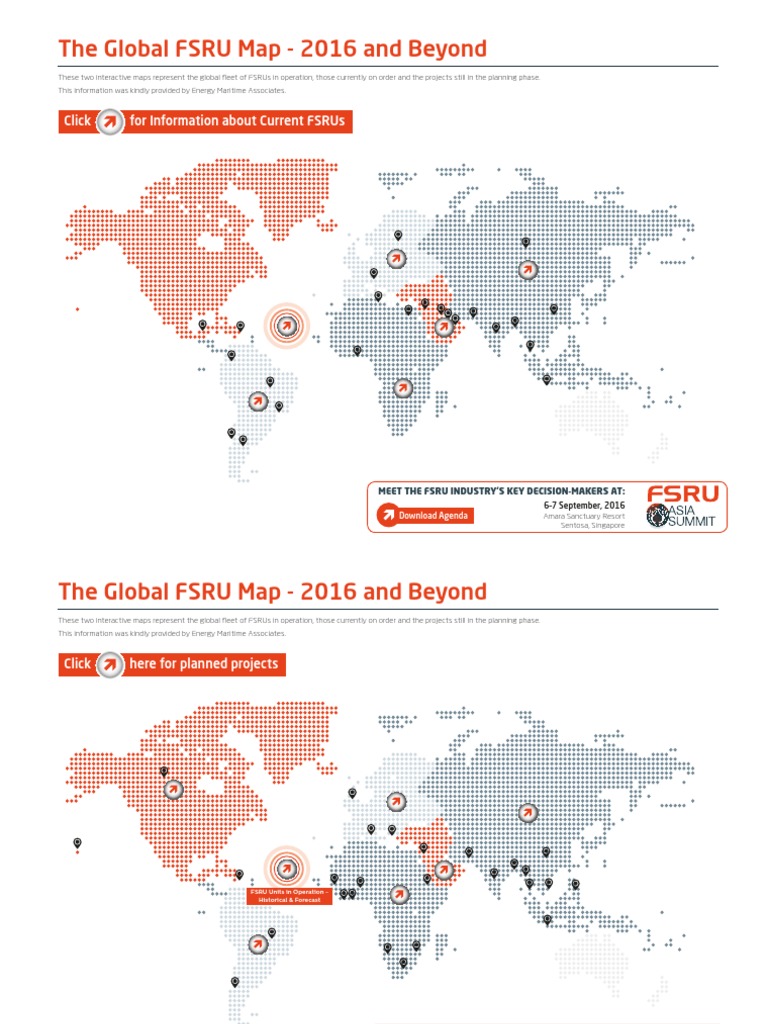 The Global FSRU Map | PDF