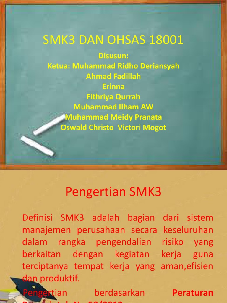 Smk3 Dan Ohsas 18001 | PDF