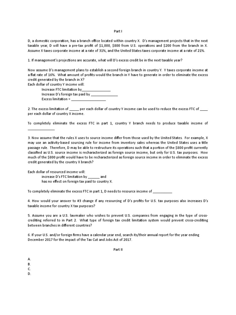 Chapter 11 Case (Week 10 Case) - Part 1-FTC | PDF | Taxes | Government ...