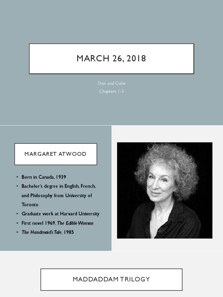 Oryx and Crake 1-3 | PDF | Genetic Engineering | Genetically Modified Food