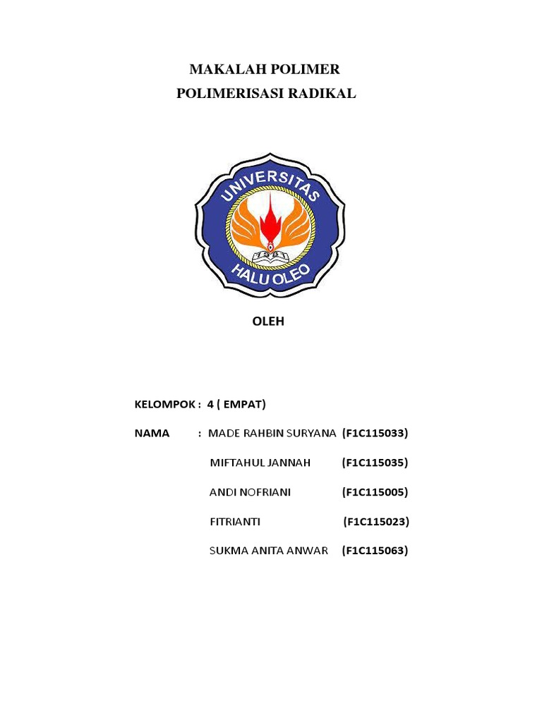 Makalah Polimer | PDF
