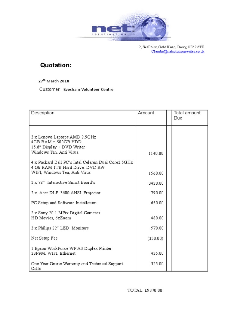 Evesham Volunteer Centre | PDF | Computers | Technology & Engineering