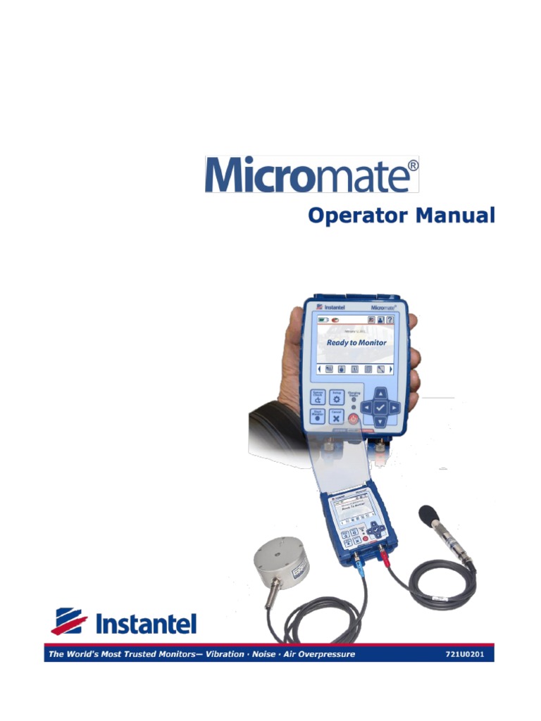 Micromate Operator Manual | PDF | Usb | Icon (Computing)