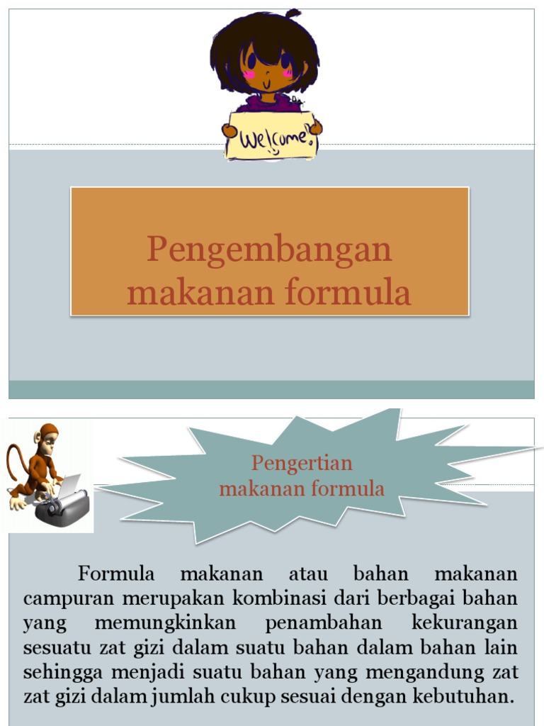 Pengembangan Makanan Formula | PDF