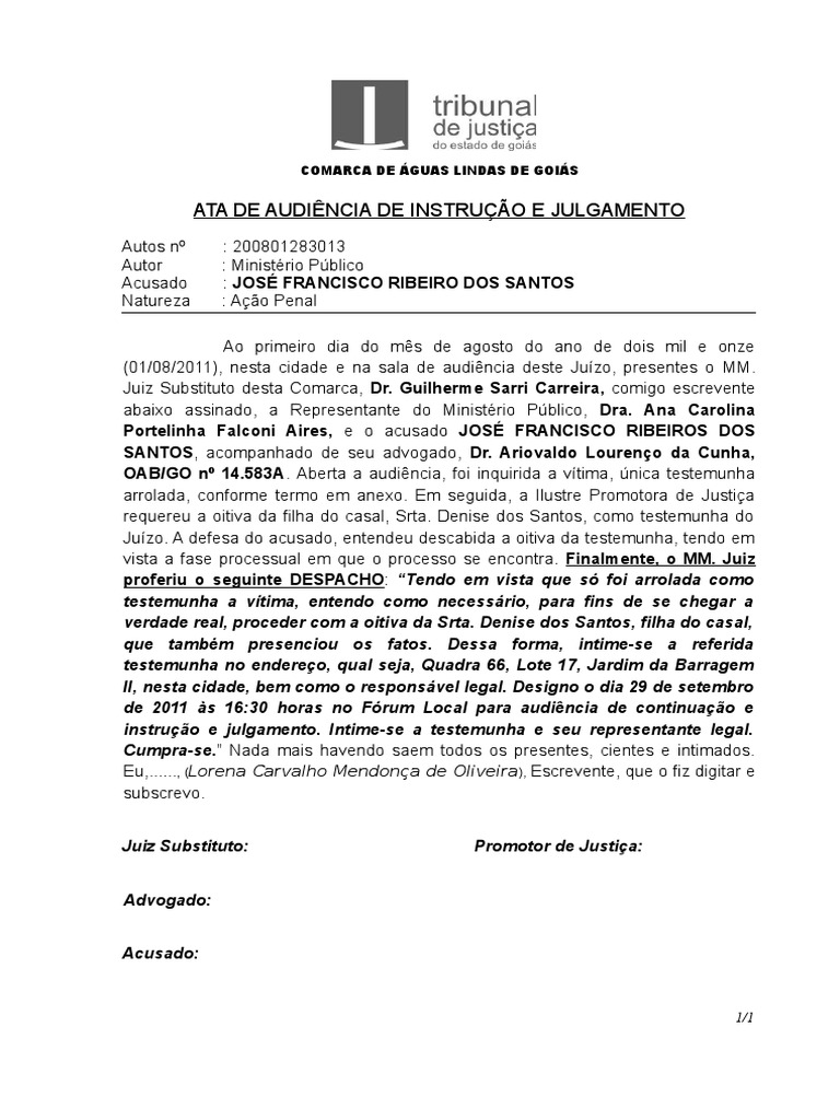 Ata Completa Modelo | PDF