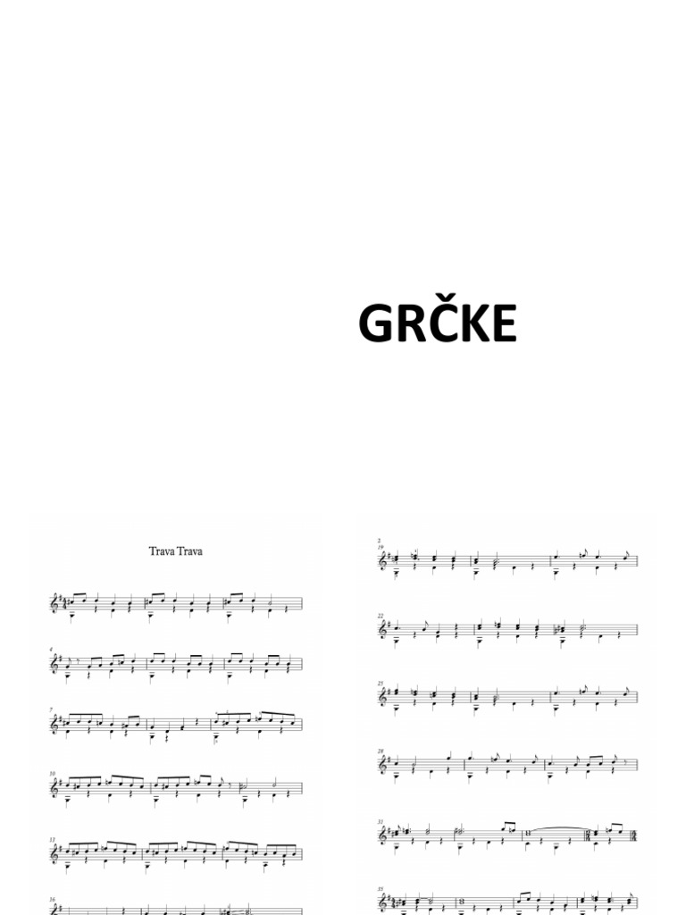 Grcke Pesme | PDF