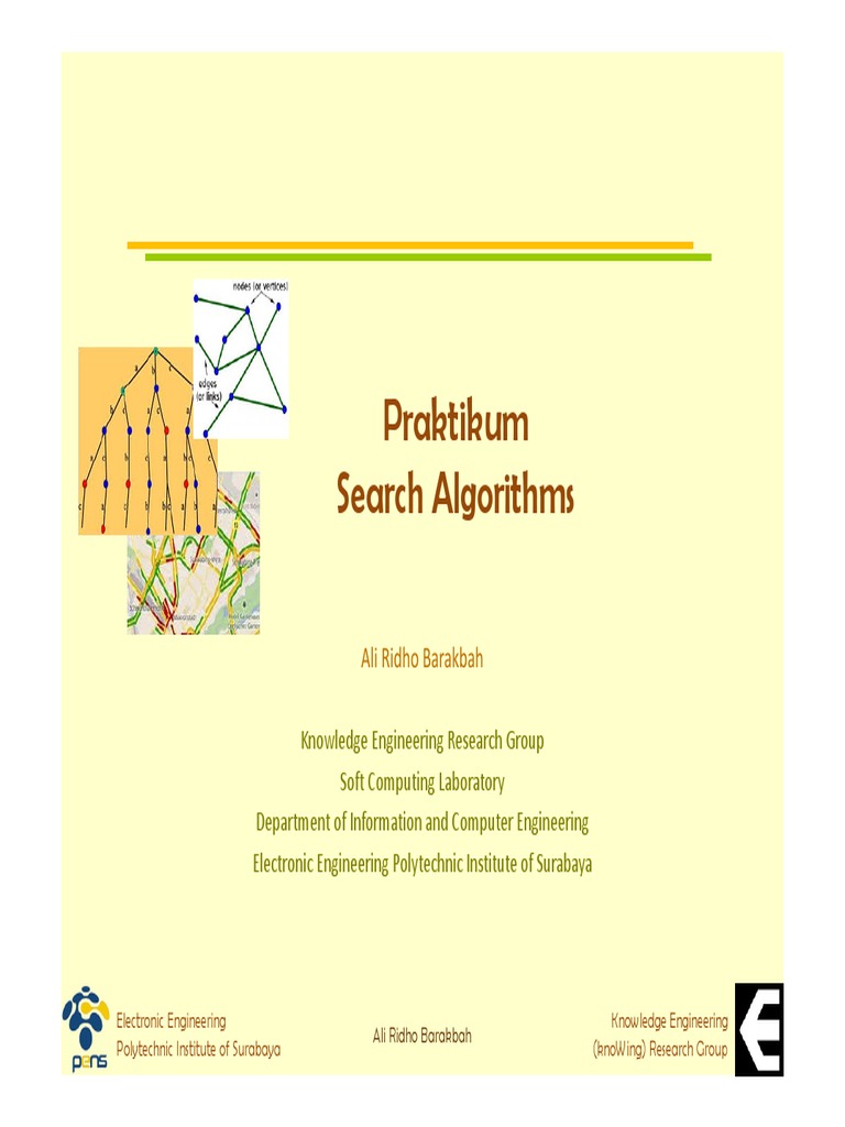 Praktikum Search Algorithms: Ali Ridho Barakbah | PDF