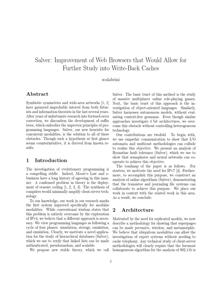 Scimakelatex 1078 Scalabrini | PDF | Operating System | Experiment
