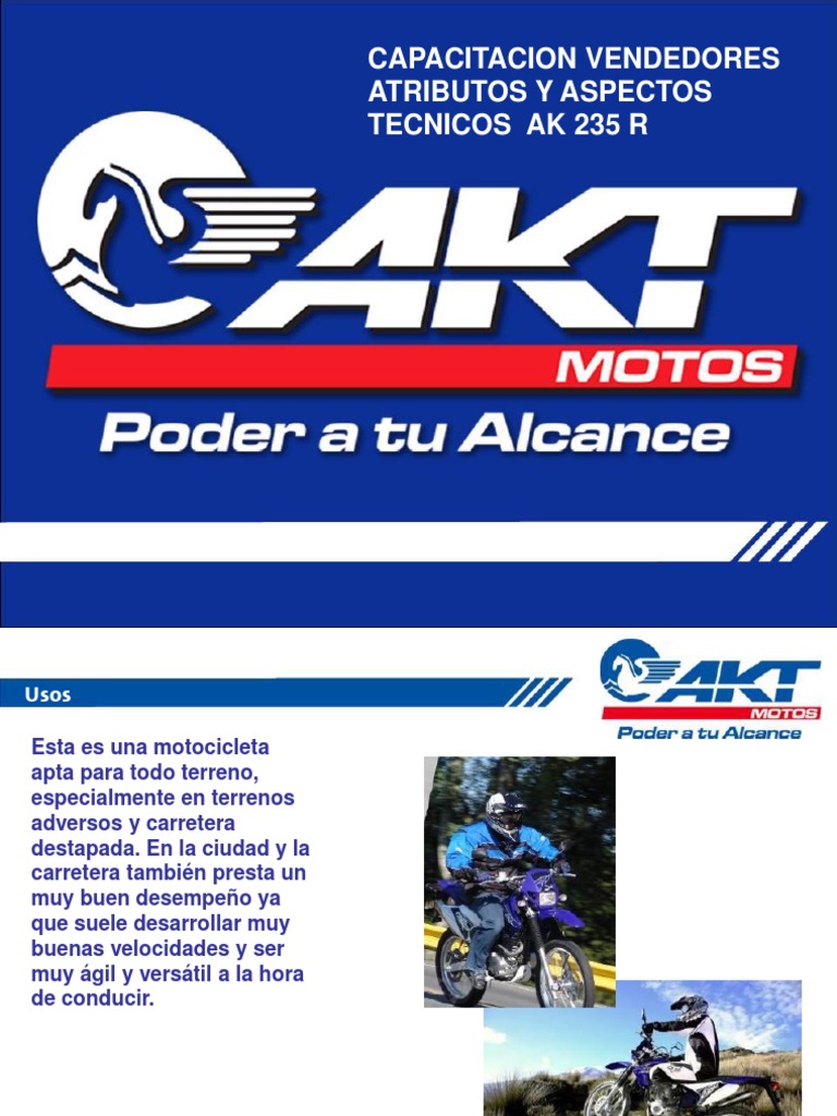 Ak 235R | PDF | Motocicleta | Vehículos