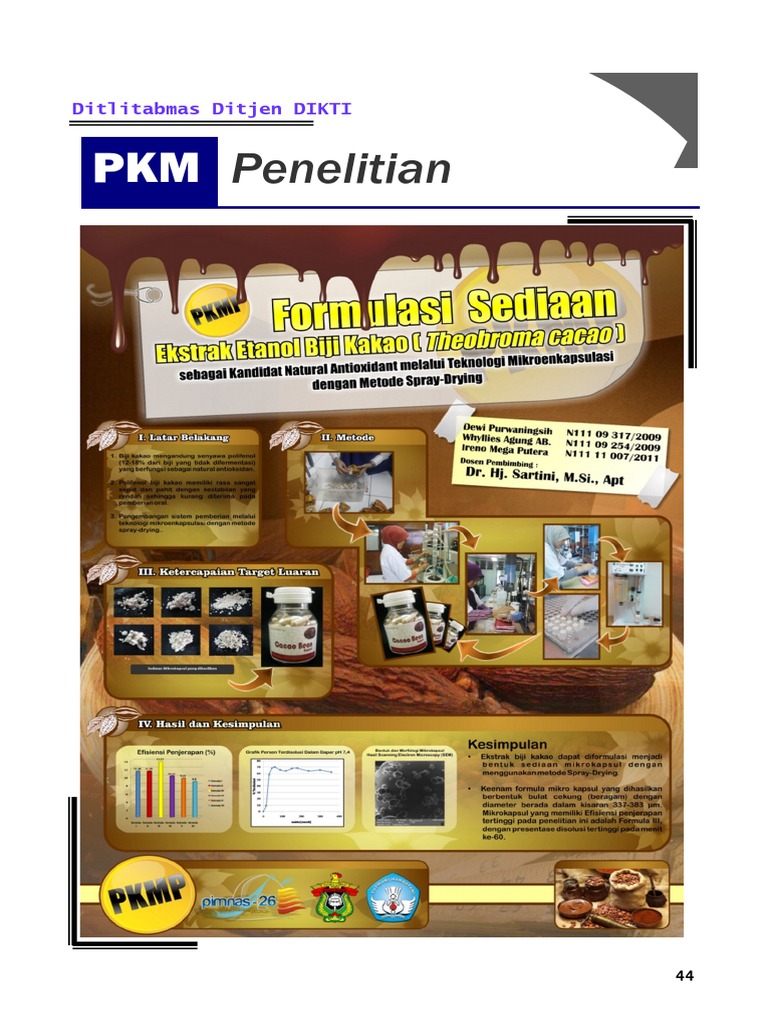 Poster PKM Penelitian | PDF