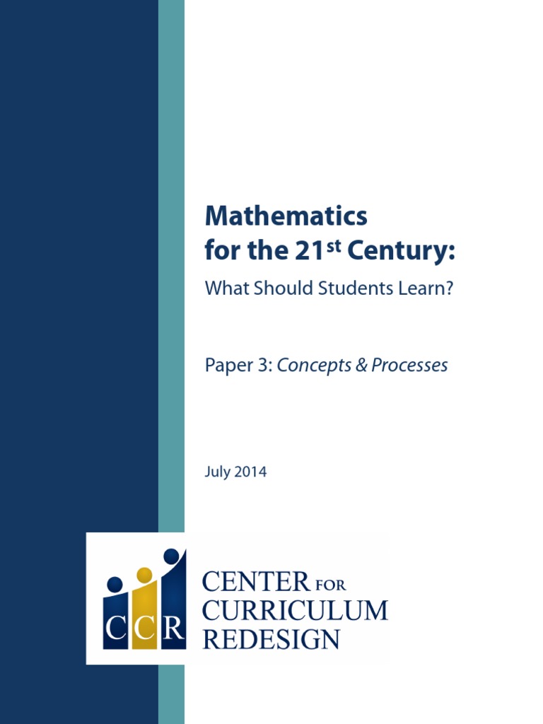CCR Maths Concepts Processes | PDF | Geometry | Teaching Mathematics