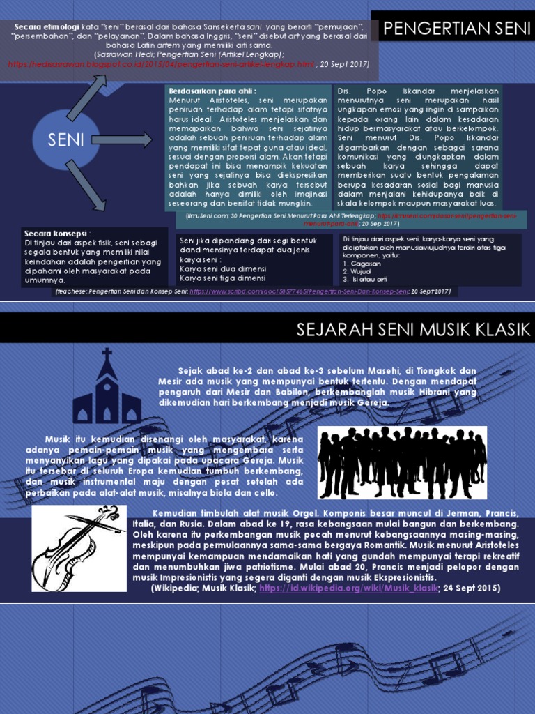 Definisi dan Elemen Seni Musik Klasik | PDF | Seni | Klasik