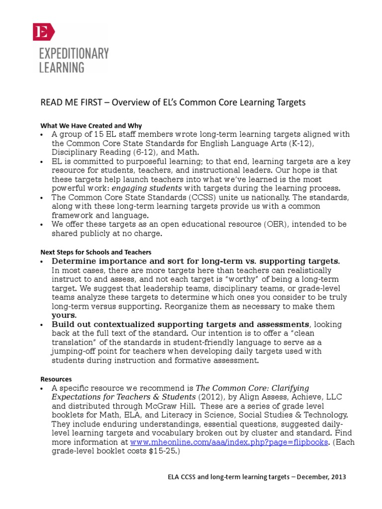 Ela Ccss Lts Grades K 12 | PDF | Syllable | Noun