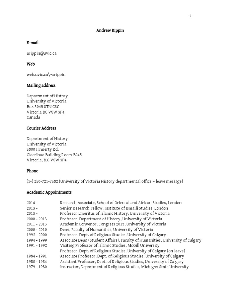 Andrew Rippin | PDF | Quran | Islam