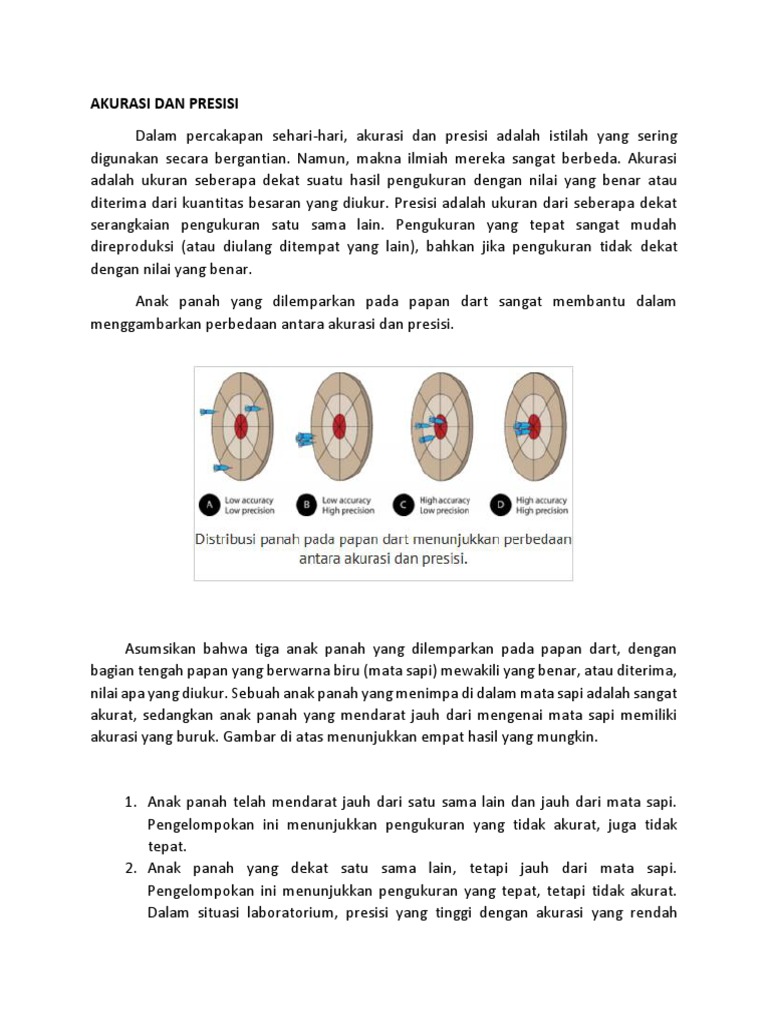 Akurasi Dan Presisi | PDF