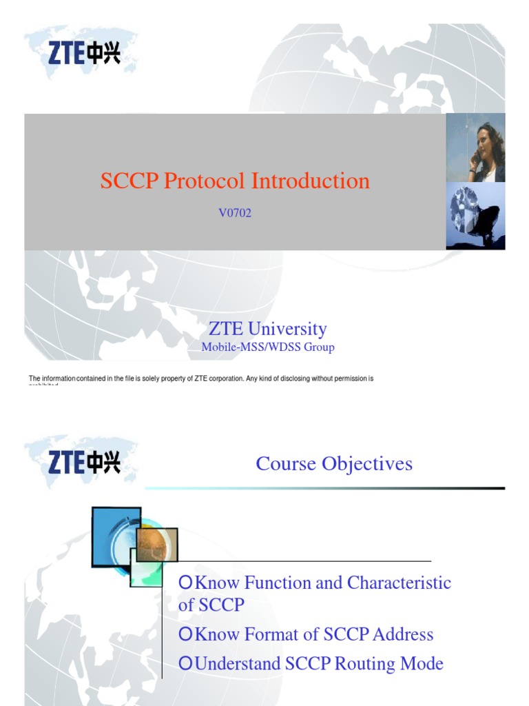 Document On Introduction To SCCP Protocol | PDF | Communications ...