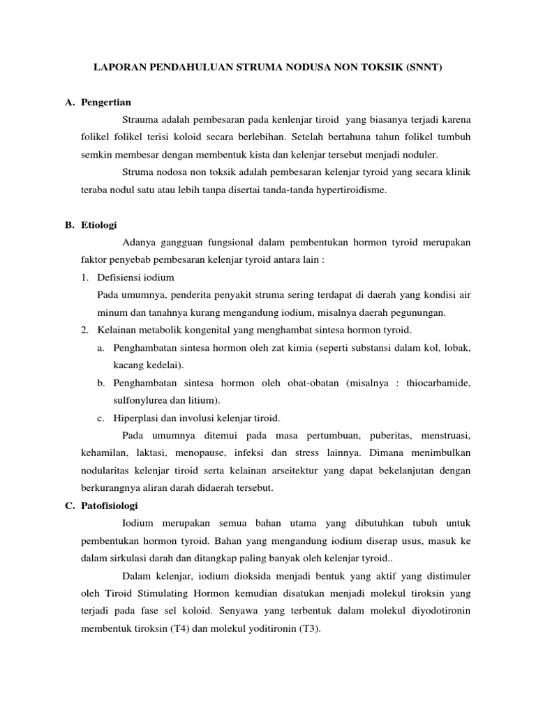 LP Struma Nodusa Non Toksik | PDF