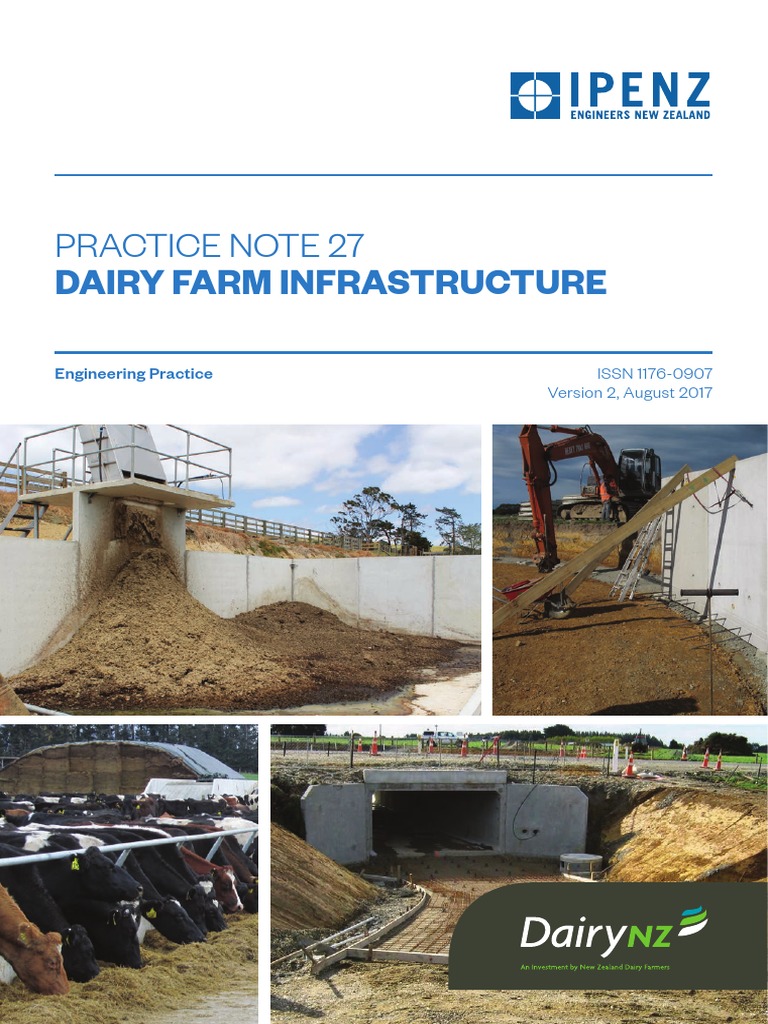 Practice Note 27 Farm Dairy Infrastructure | PDF | Occupational Safety ...