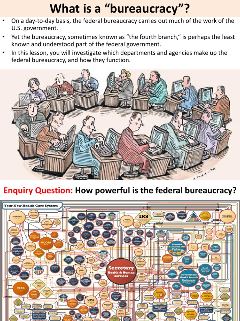 5. Federal Bureaucracy | Bureaucracy | United States Congress