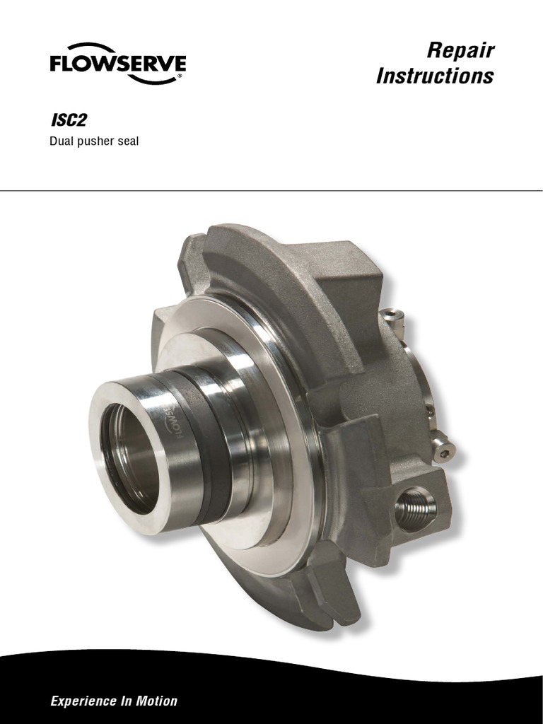 Flowserve ISC2 PP Repair | PDF | Screw | Industrial Processes