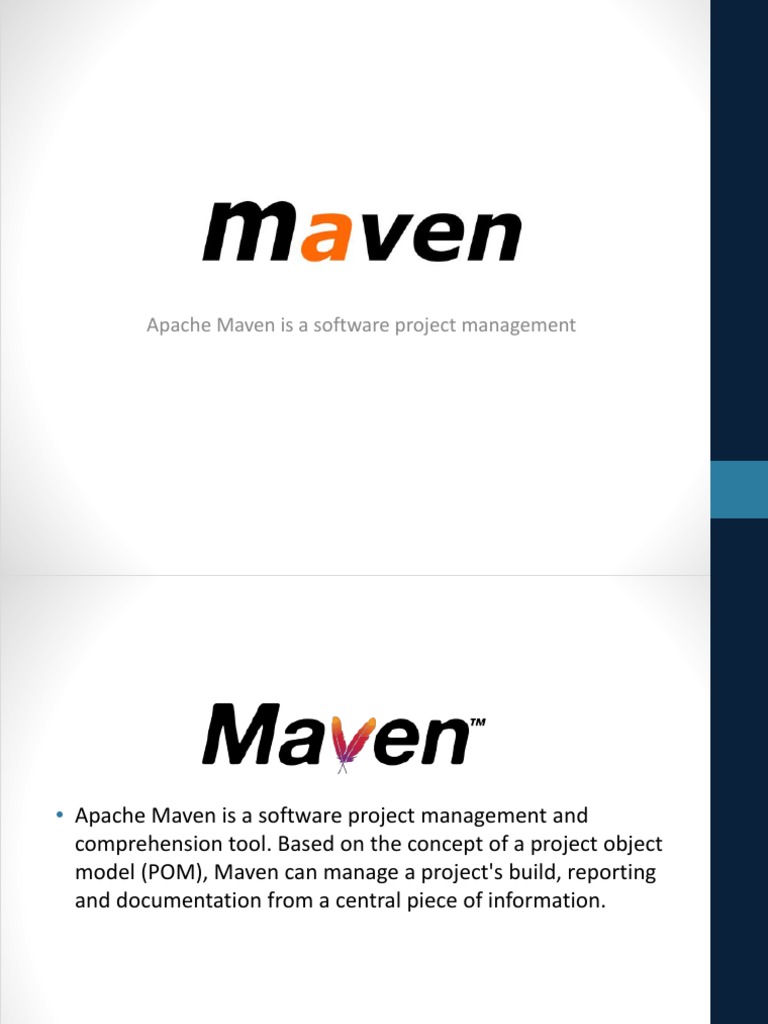 Maven For Project Object Model | PDF