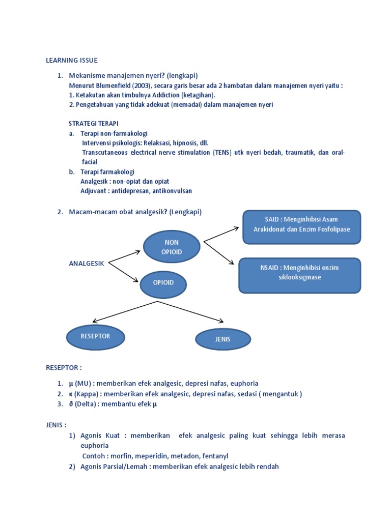 Learning Issue Blok 9 LBM 3 | PDF