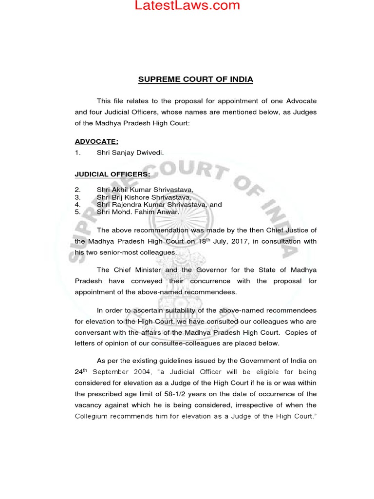 Supreme Court Of India Advocate Pdf Supreme Courts Judge