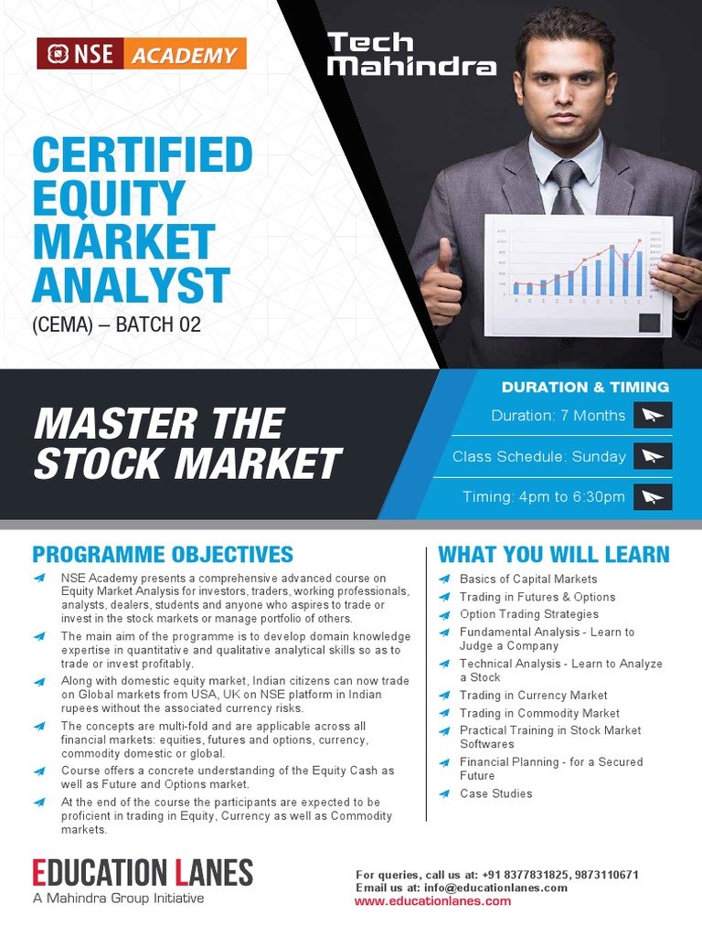 CEMA Brochure PDF | PDF | Financial Markets | Stock Market