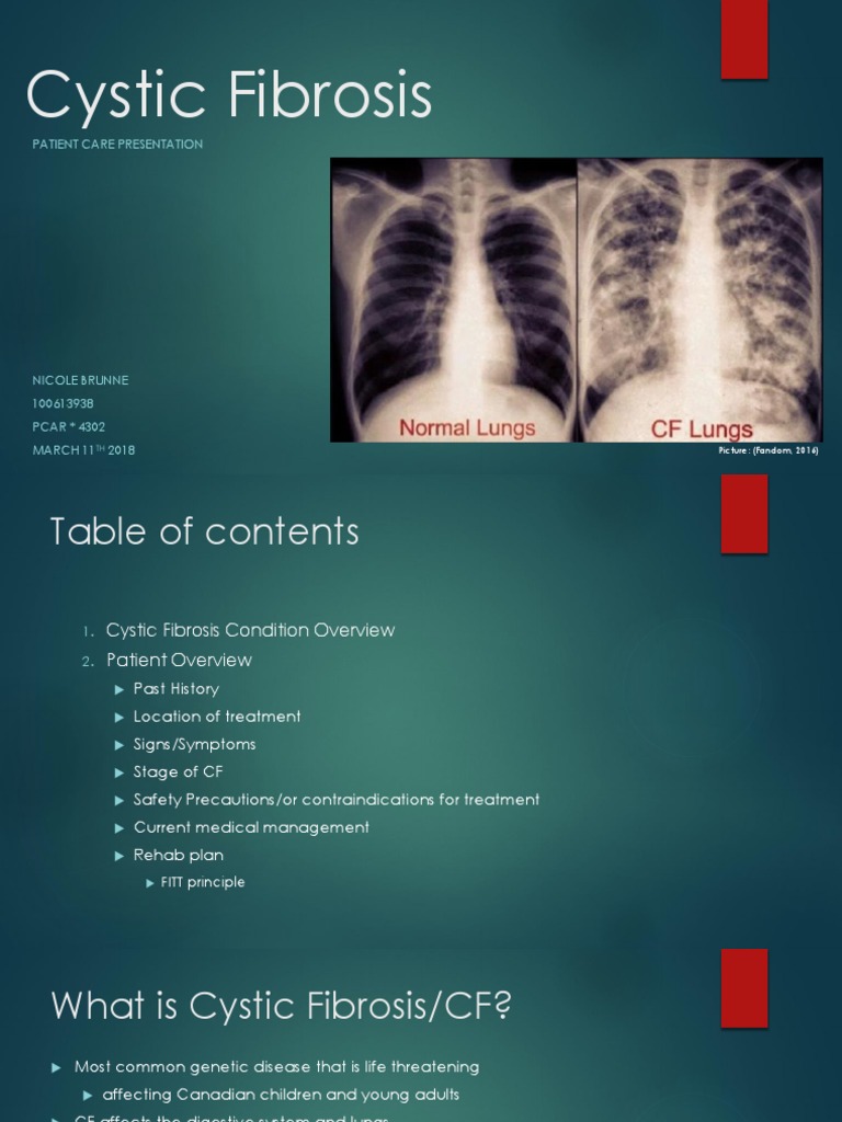 Cystic Fibrosis Patient Care Overview | PDF | Diseases And Disorders ...