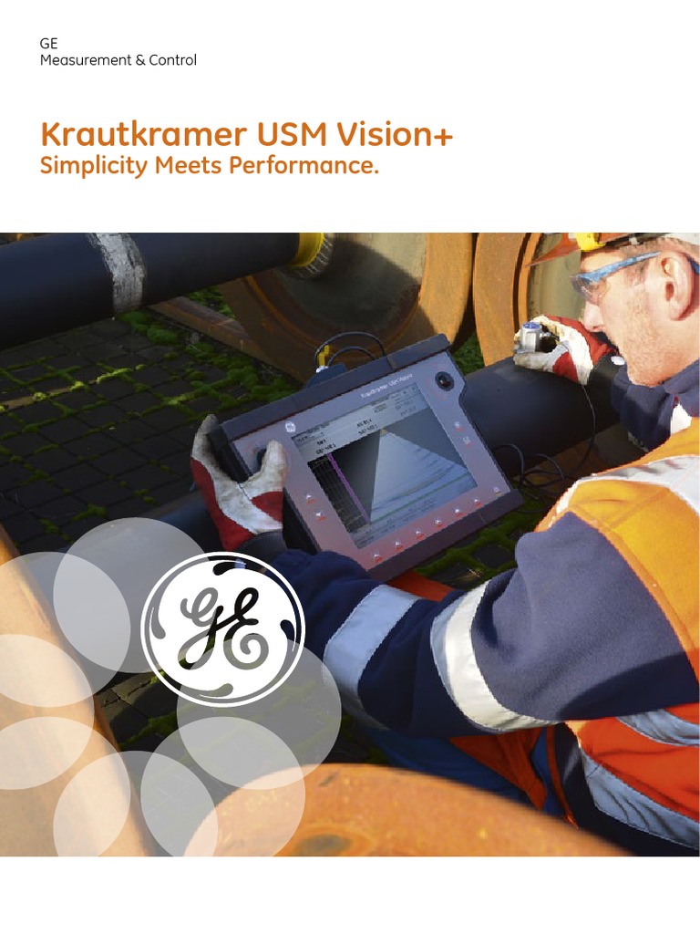 Krautkramer USM Vision+: Simplicity Meets Performance | PDF | Image ...