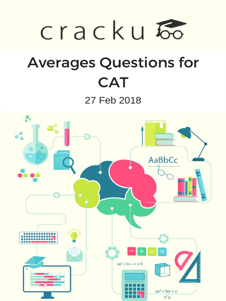 Averages Questions For CAT | PDF | Discrete Mathematics | Teaching ...