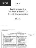 ATLAS Writing Rubrics | PDF | English Language | Evidence