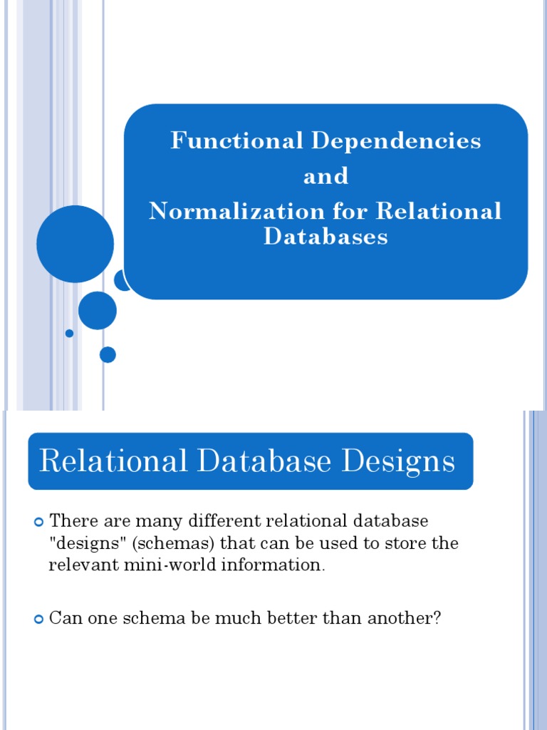 Functional Dependencies and Normalization4 | Download Free PDF ... Functional Dependencies and Normalization4 | Download Free PDF ...