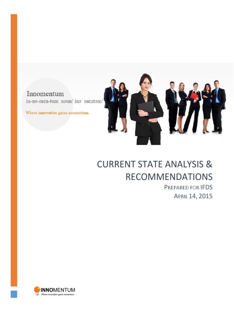 Current State (As-Is) Assessment - IfDS (Published 2014-04-14) | PDF ...