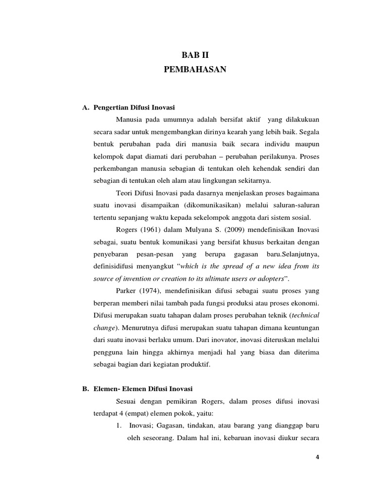 Bab II, Makalah PPM | PDF