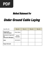 Work Method Statement (Dismantling Works) | PDF | Safety | Personal ...