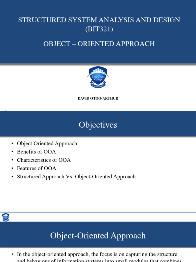 Object Oriented Approach Pdf Class Computer Programming Object Computer Science